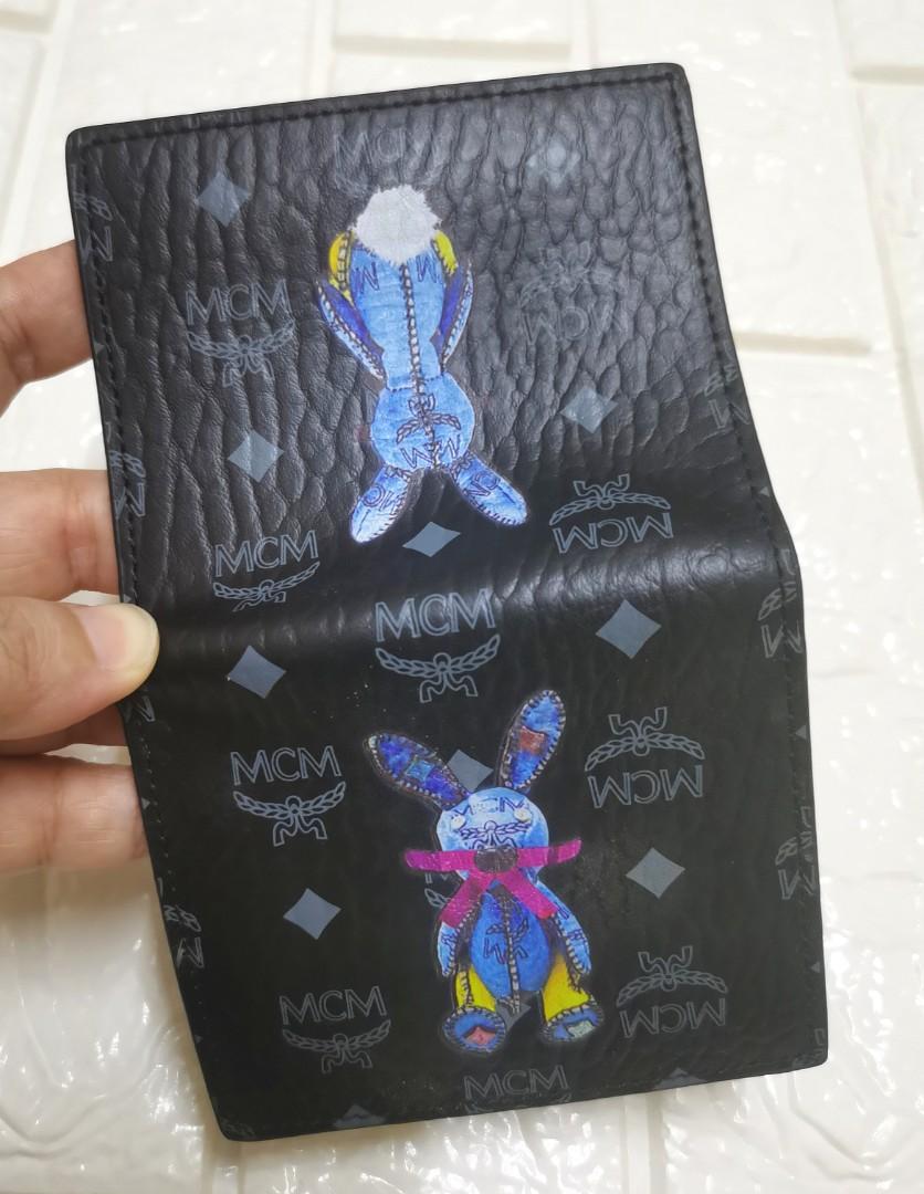 MCM Mini Visetos Rabbit Bifold wallet, Women's Fashion, Bags & Wallets ...