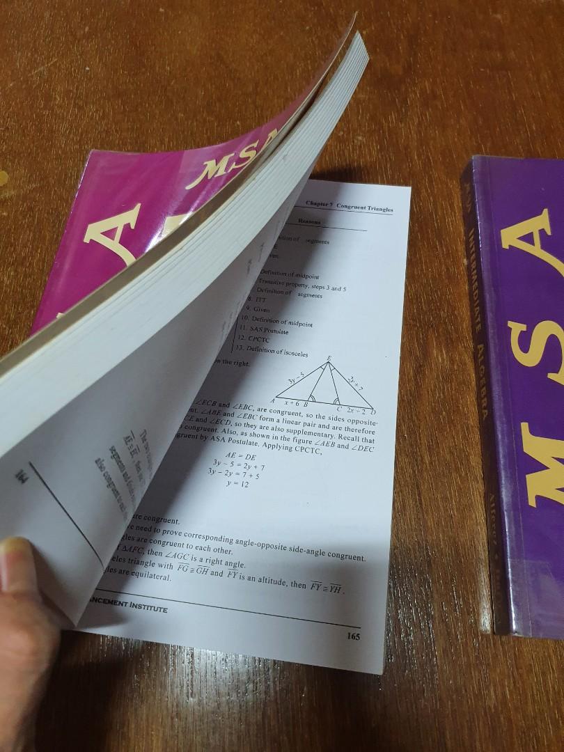 MSA Geometry, Hobbies & Toys, Books & Magazines, Textbooks on Carousell