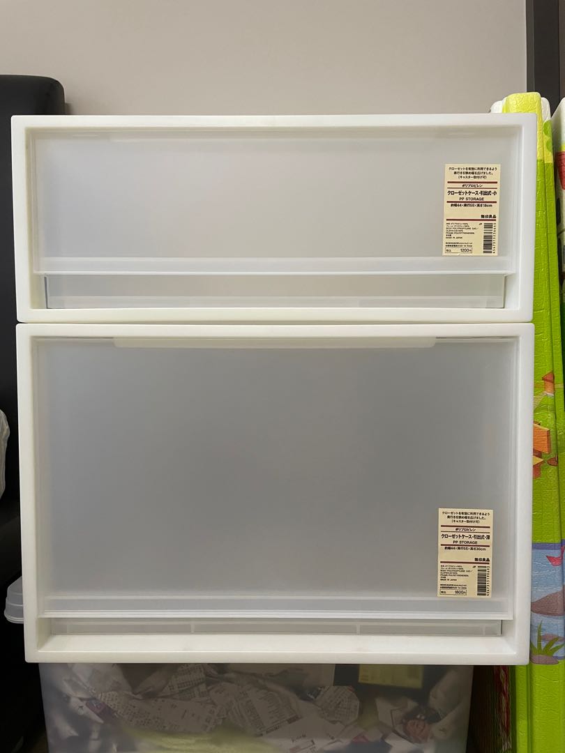 Muji Polypropylene Storage Drawer, Furniture & Home Living, Home ...