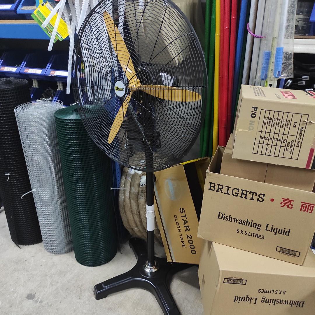 NEW Industrial Standing/wall Fan 26 Inch, Furniture & Home Living ...