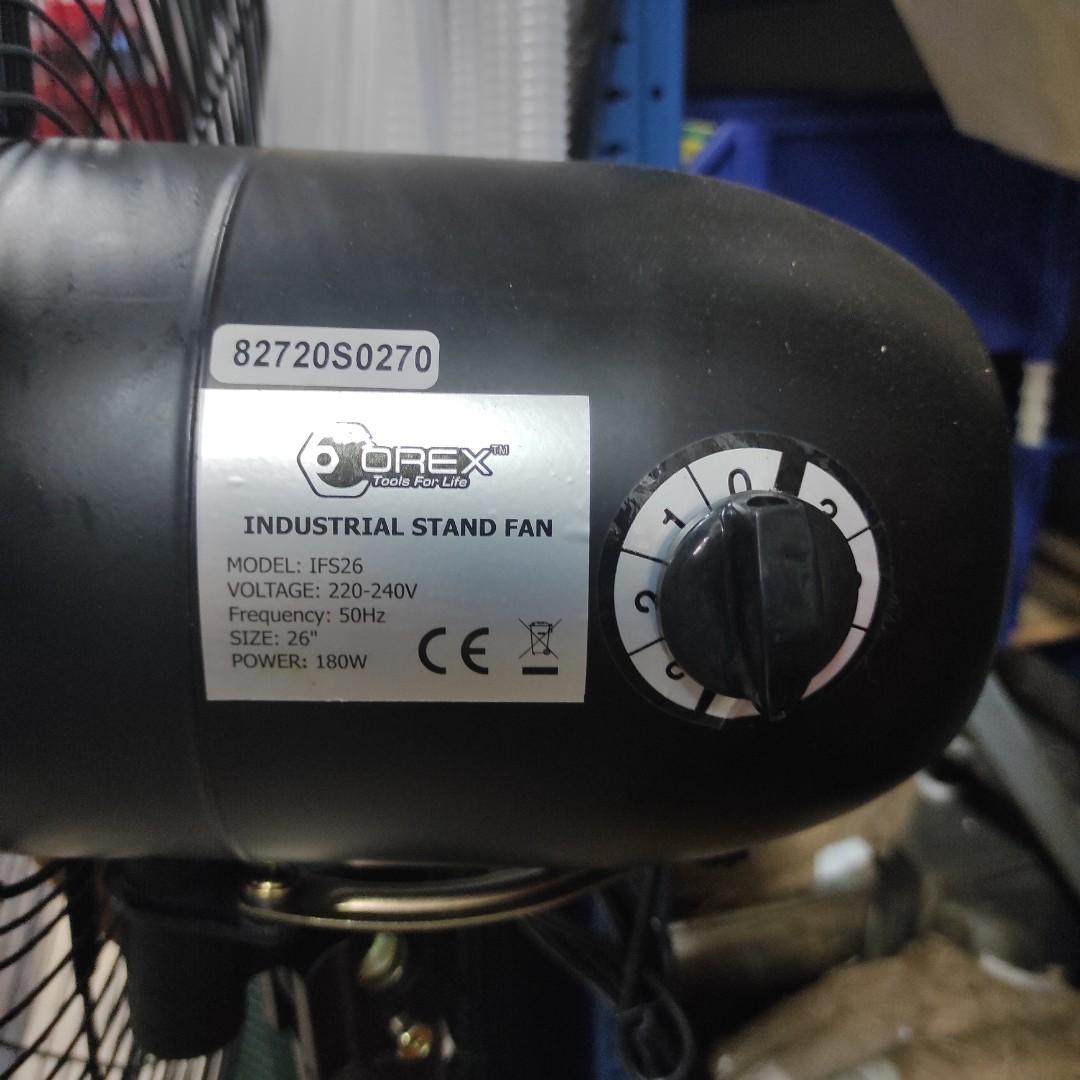 NEW Industrial Standing/wall Fan 26 Inch, Furniture & Home Living ...