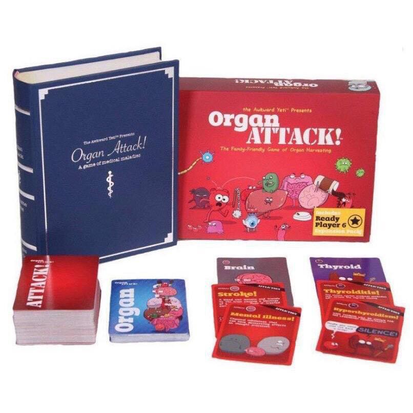 Organ Attack with card sleeves, Hobbies & Toys, Toys & Games on Carousell