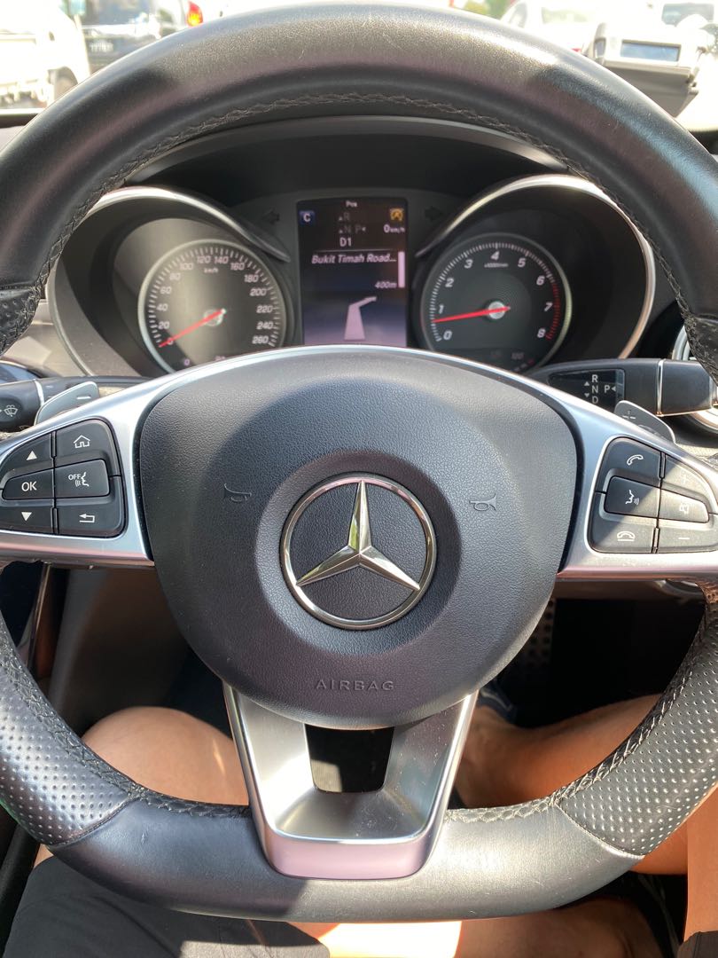 Original AMG line steering wheel, Car Accessories, Accessories on Carousell