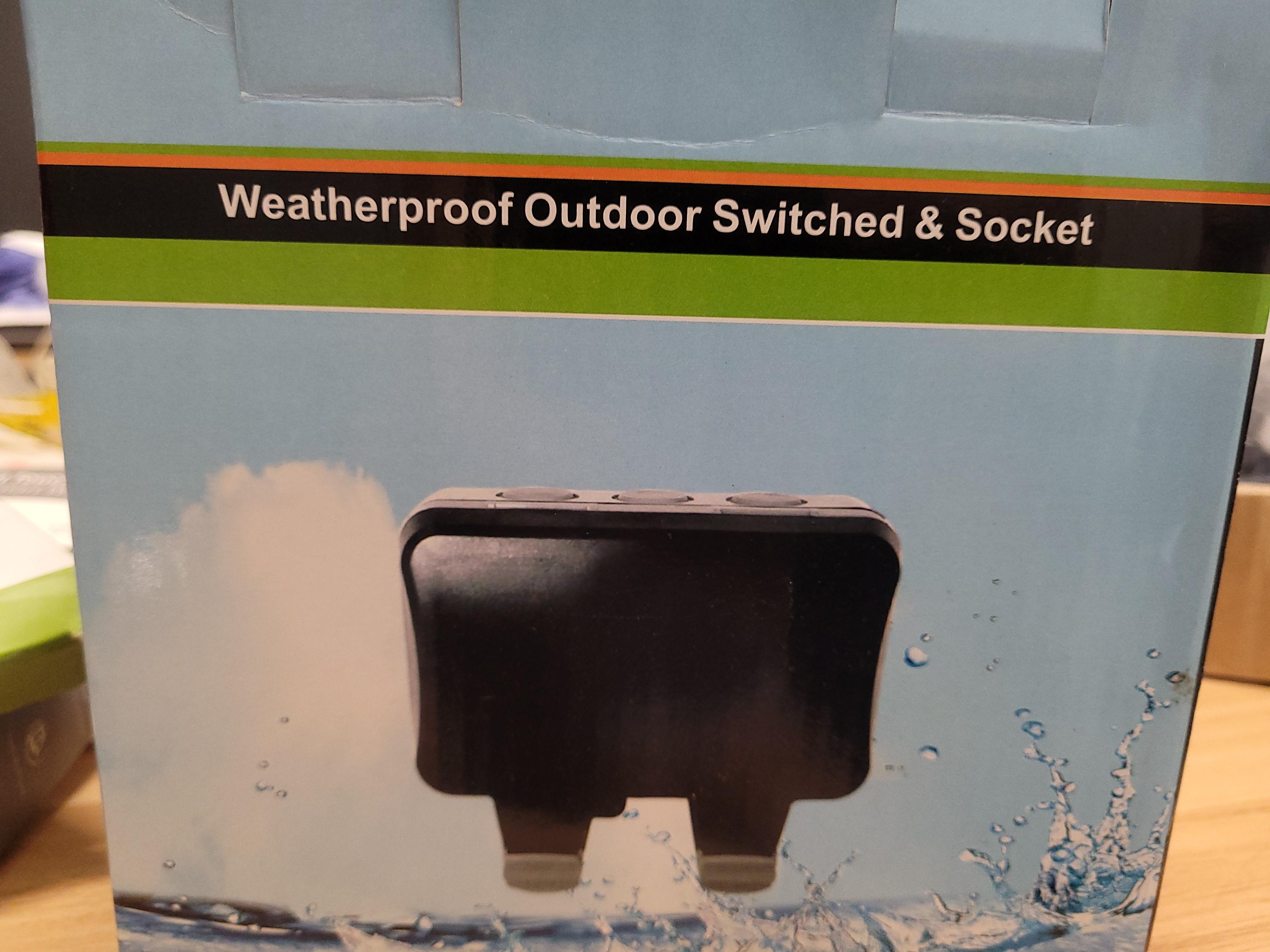 Outdoor Sockets Weatherproof Double Socket, Wall Electrical Outlets ... Outdoor Sockets Weatherproof Double Socket, Wall Electrical Outlets ...