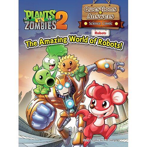 Plants vs Zombies Science Comic The Amazing World of Robots!, Hobbies ...
