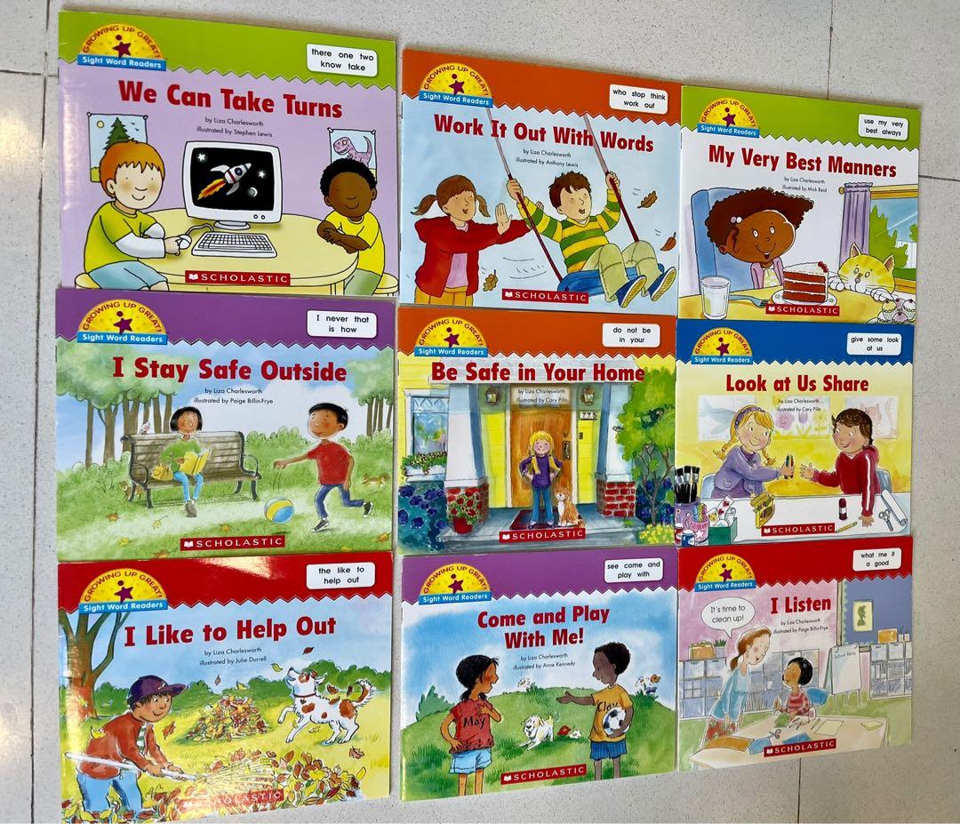 Scholastic Sight word readers - Growing up Great, Hobbies & Toys, Books ...