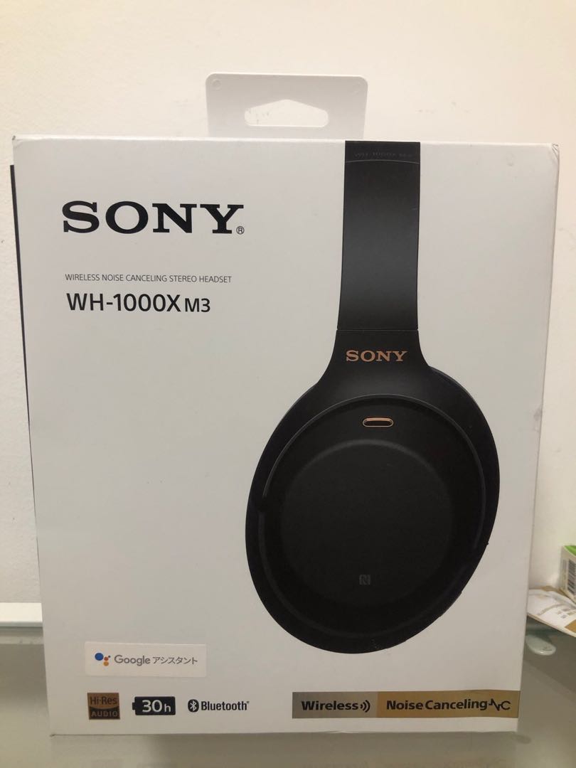 Sony XM3 headphone, Audio, Headphones & Headsets on Carousell