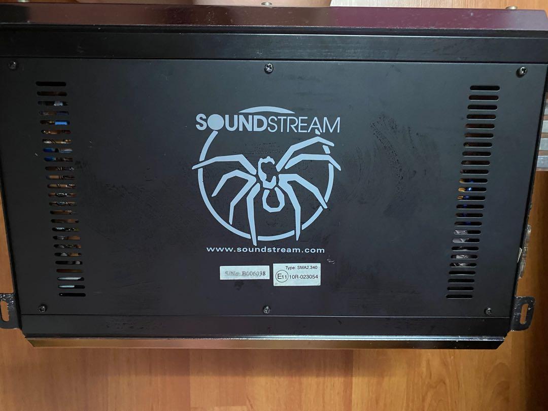 Soundstream Michelangelo SMA4.680 4 Channel Amplifier, Car Accessories ...