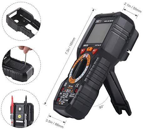 Tacklife DM01M Digital Multimeter Advanced Multimeter with 6000 Counts ...