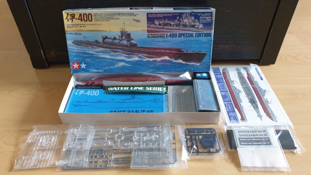 Tamiya 1/350 Japanese Navy Submarine I-400 (Special Edition), Hobbies ...