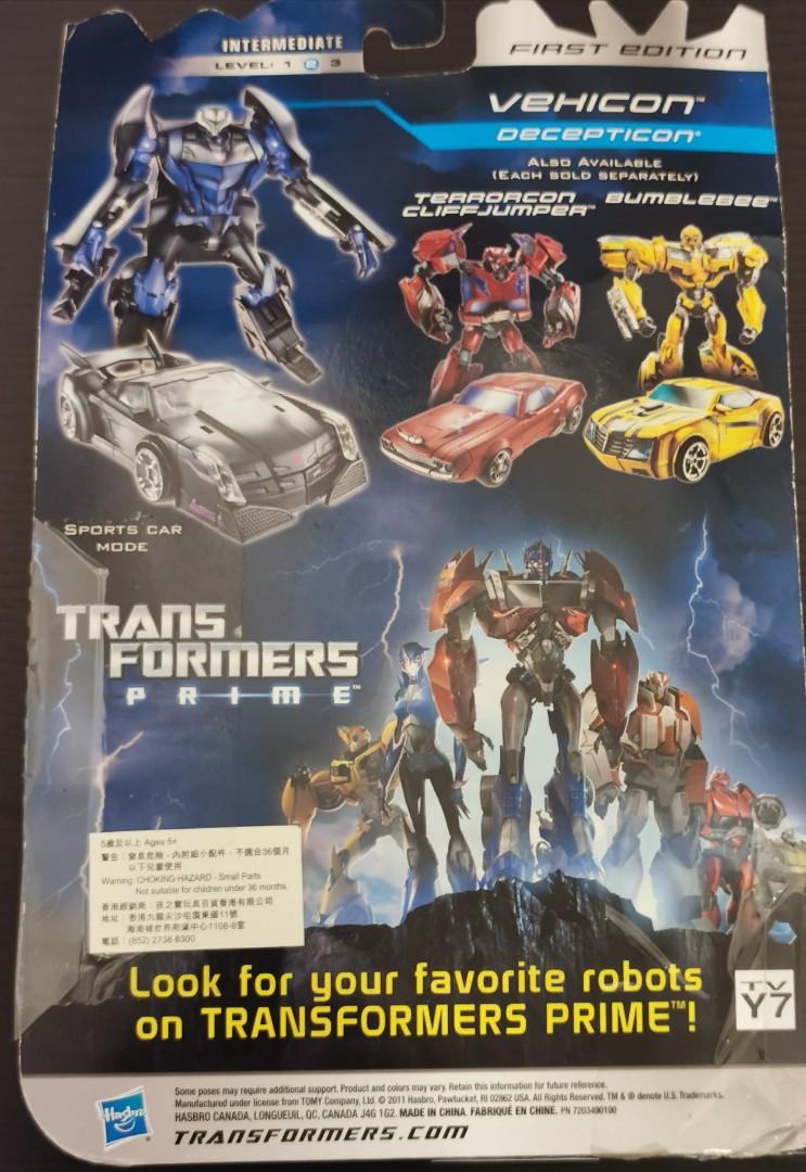 transformers 變形金剛 movie first edition TFP deluxe class Vehicon prime ...