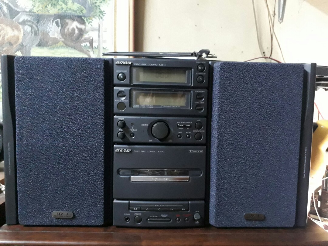 Victor UX-1 Disc size compo, Audio, Soundbars, Speakers & Amplifiers on ...