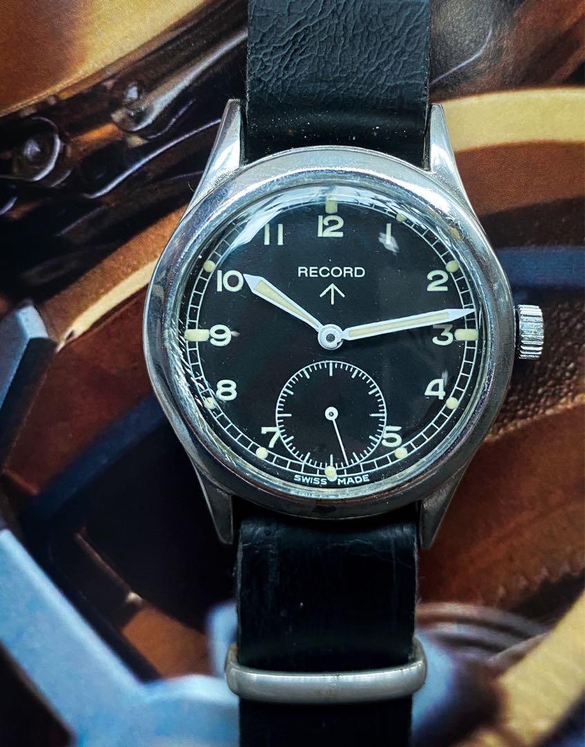 Vintage “record” military issue watch 1940s WWW, Luxury, Watches on ...