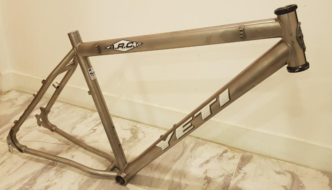 Yeti ARC Titanium Frame, Sports Equipment, Bicycles & Parts, Parts ...