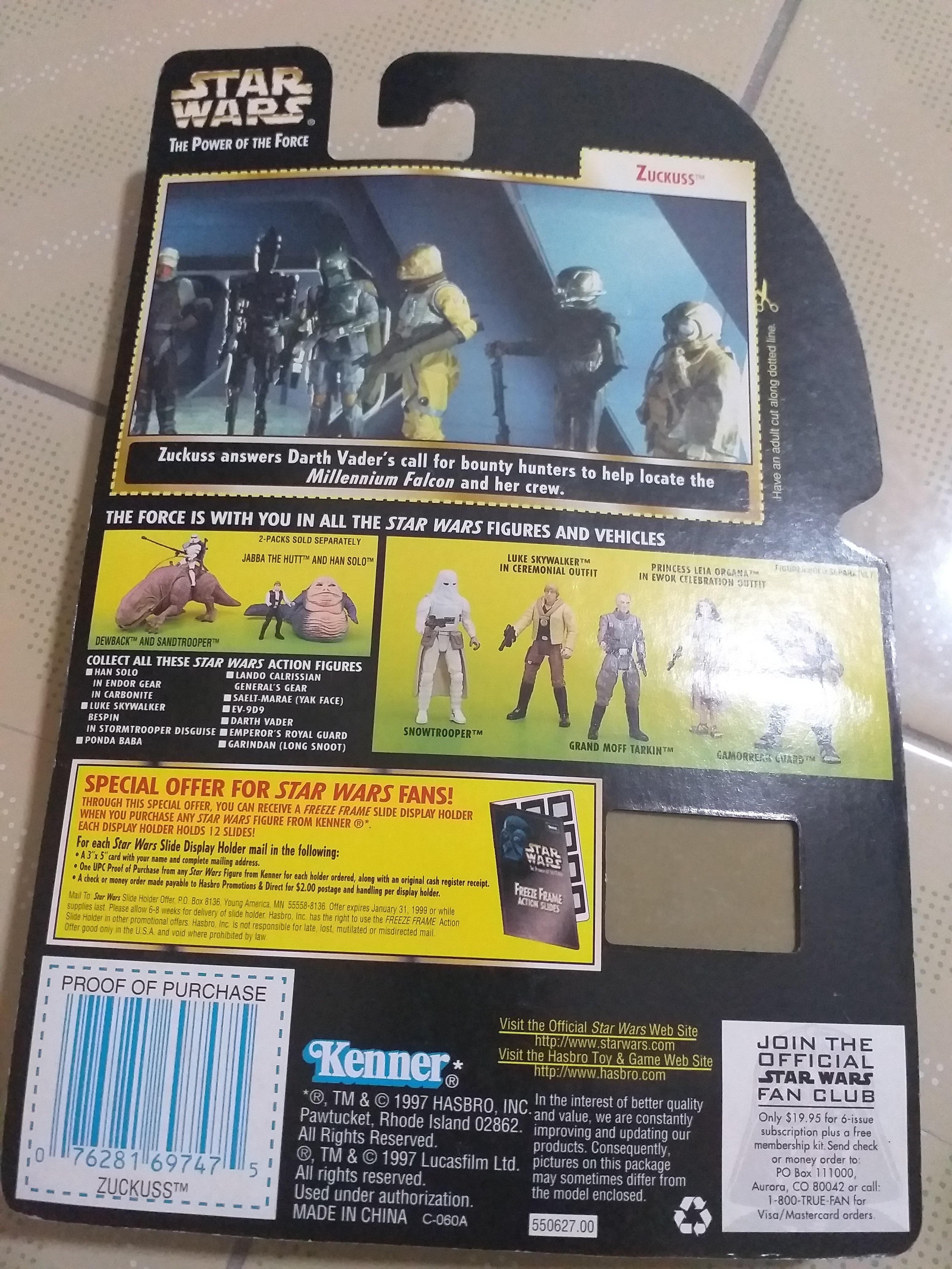 Zuckuss with heavy assault blaster rifle, Hobbies & Toys, Toys & Games ...