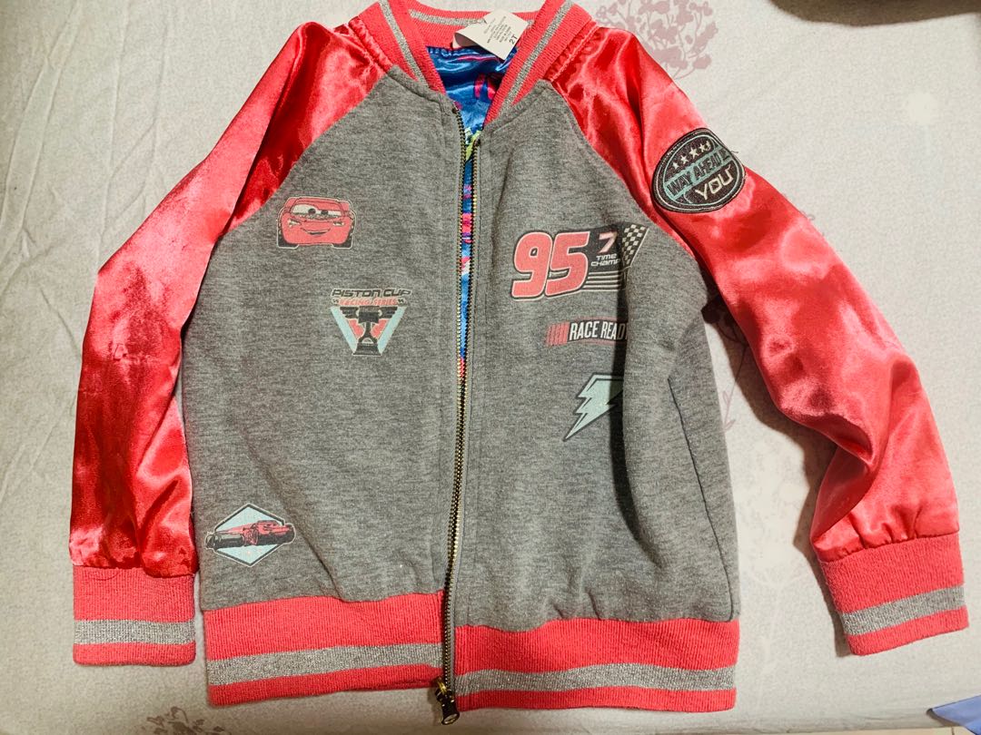 2T Pixar Cars Lightweight Jacket, Babies & Kids, Babies & Kids Fashion ...