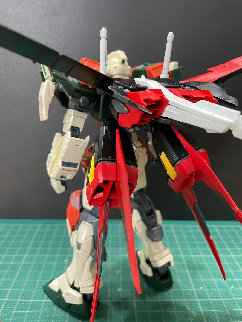 (注意內容) MG 1/100 RM Ver. Aile Strike Gundam Backpack 突擊高達飛行背包 不包括高達本體 ...