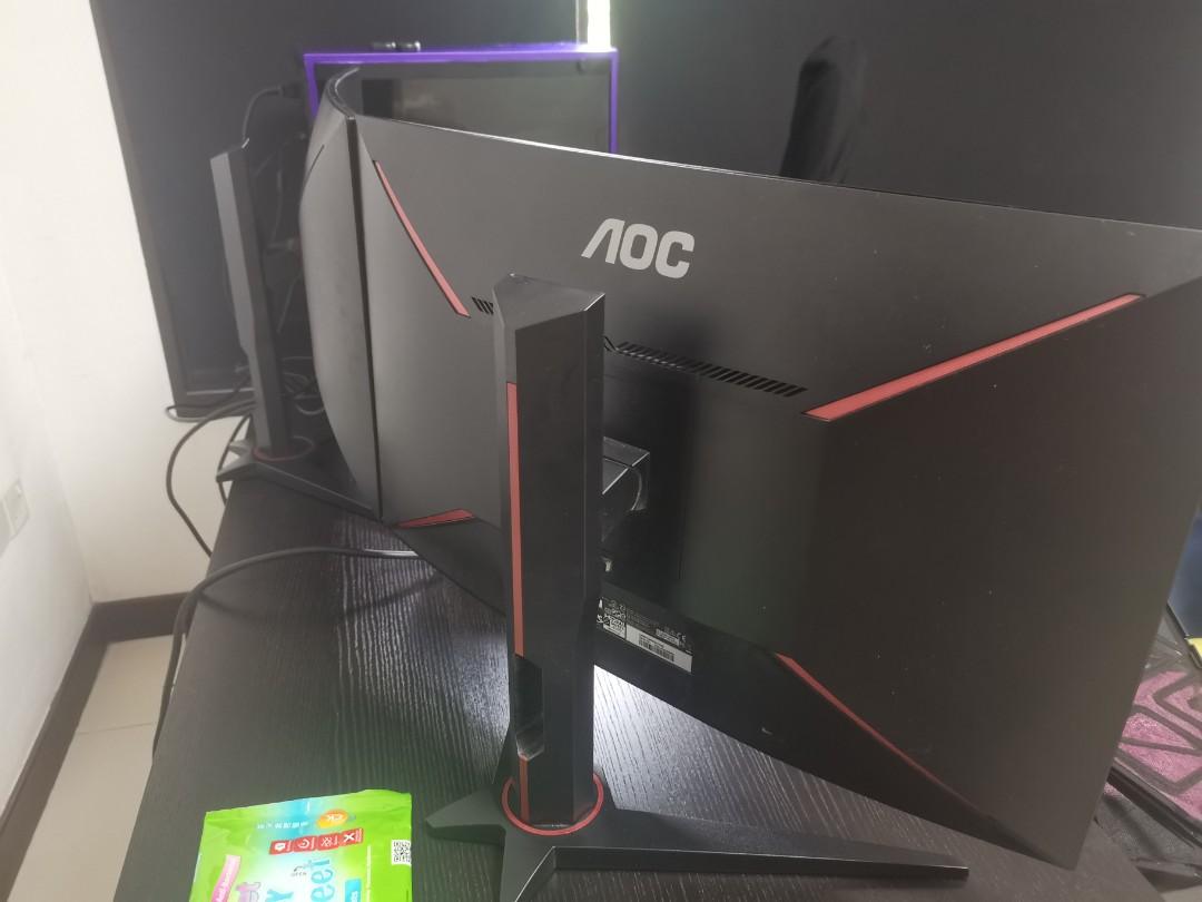 AOC 27 inch CURVED Gaming Monitor, Computers & Tech, Parts ...