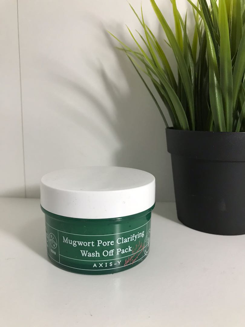 Axis -y Mugwort Mask, Kesehatan & Kecantikan, Kulit, Sabun & Tubuh di ...