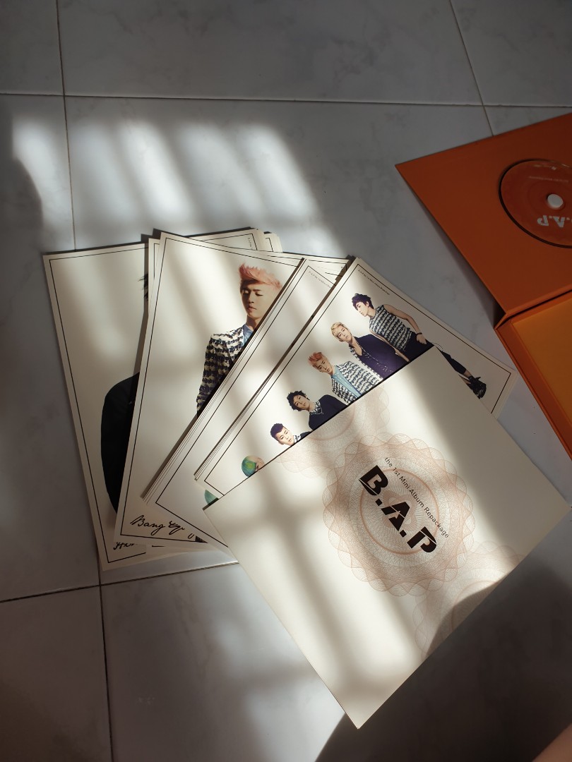 BAP 1st Mini Album Repackage, Hobbies & Toys, Memorabilia ...