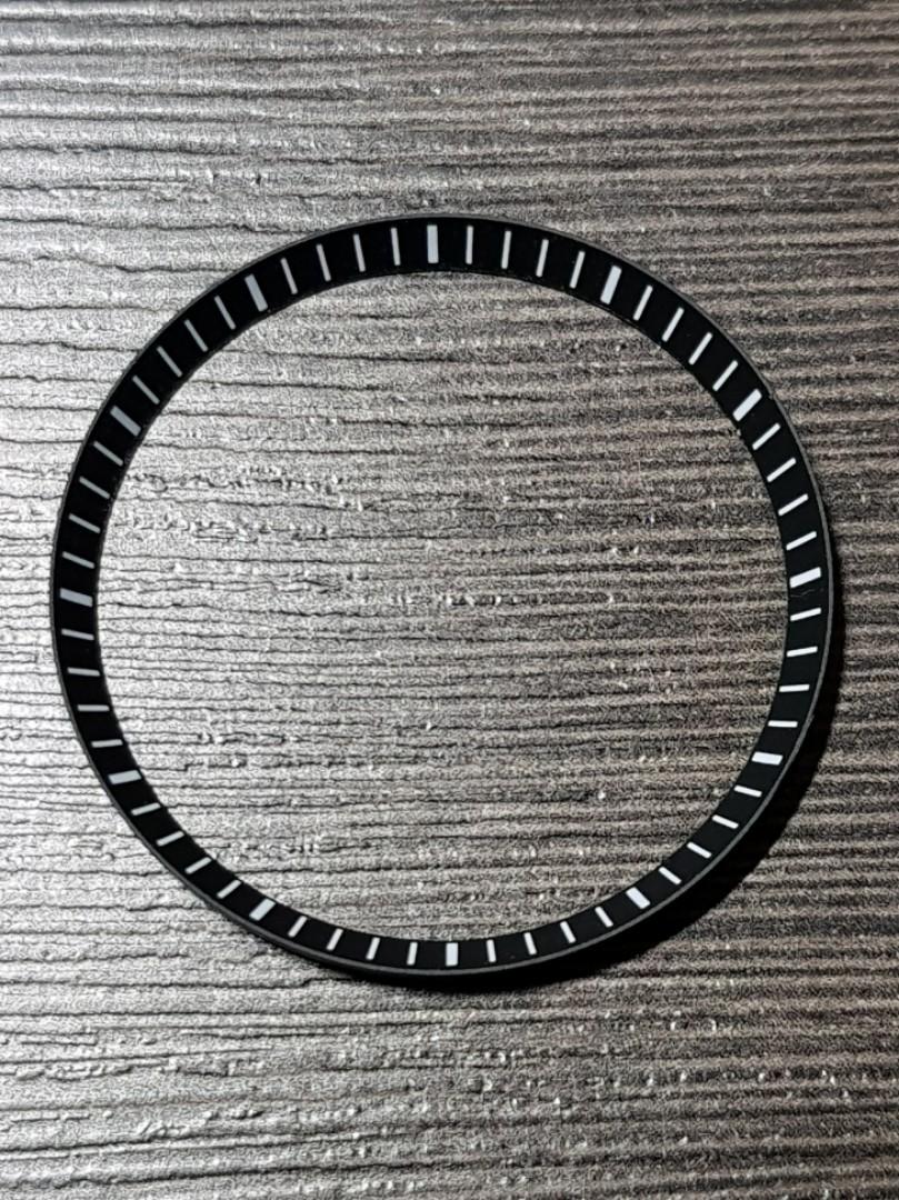Black Chapter Ring for Seiko SKX007, SKX009, SKX011, New Seiko 5 SRPD ...
