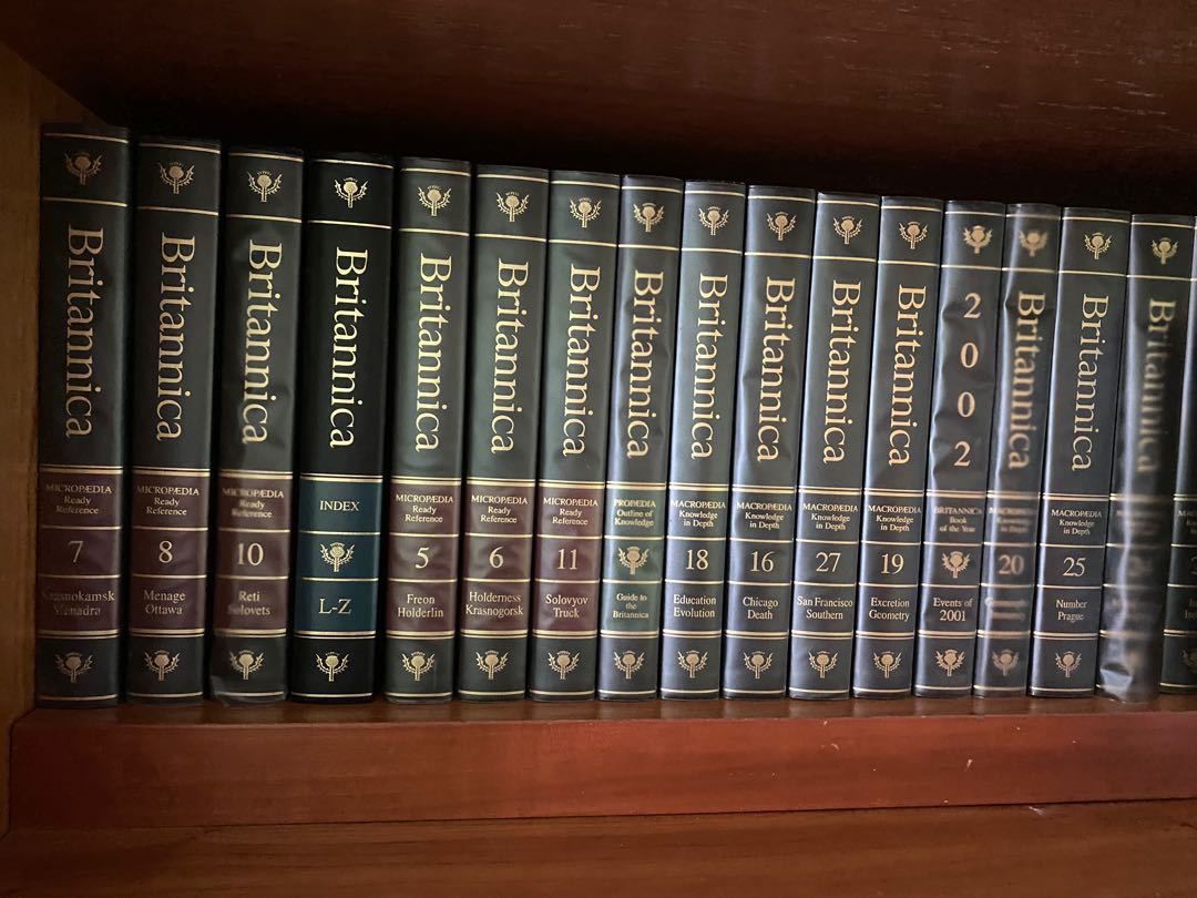 Britannica Encyclopedia full set, Hobbies & Toys, Books & Magazines ...