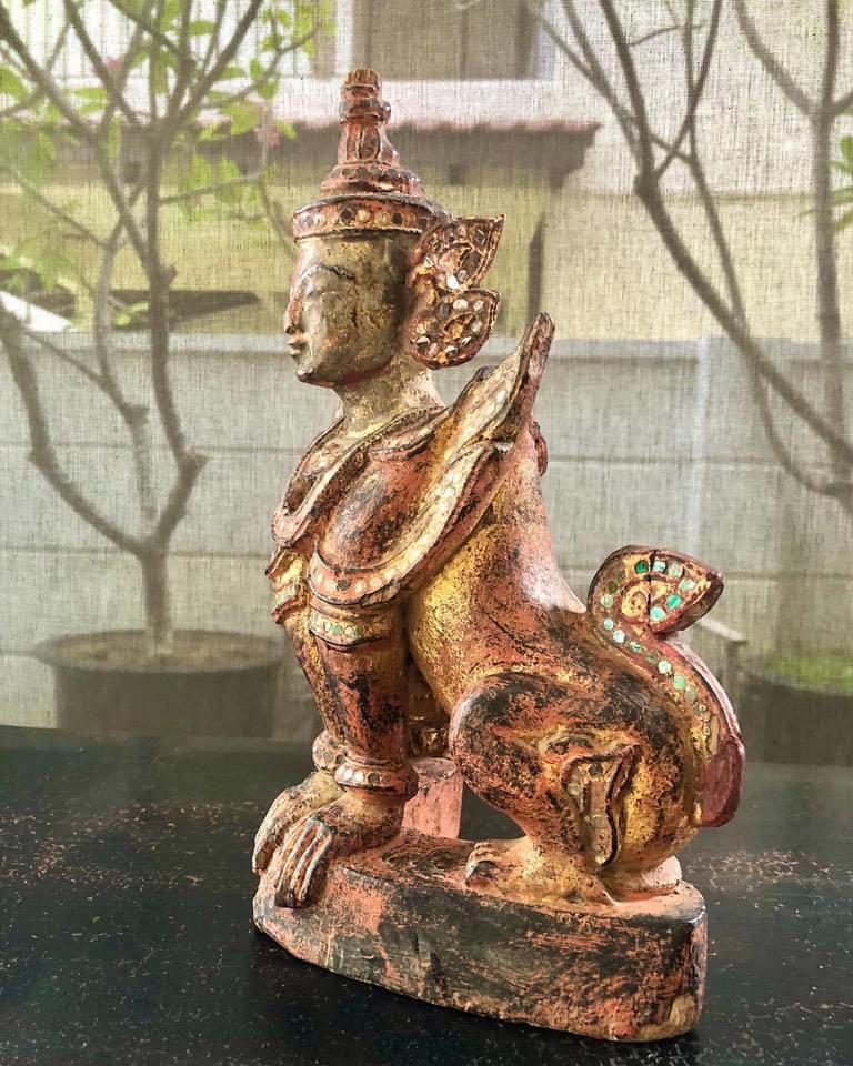 Burmese Nat Chinthe Statue, Hobbies & Toys, Memorabilia & Collectibles ...