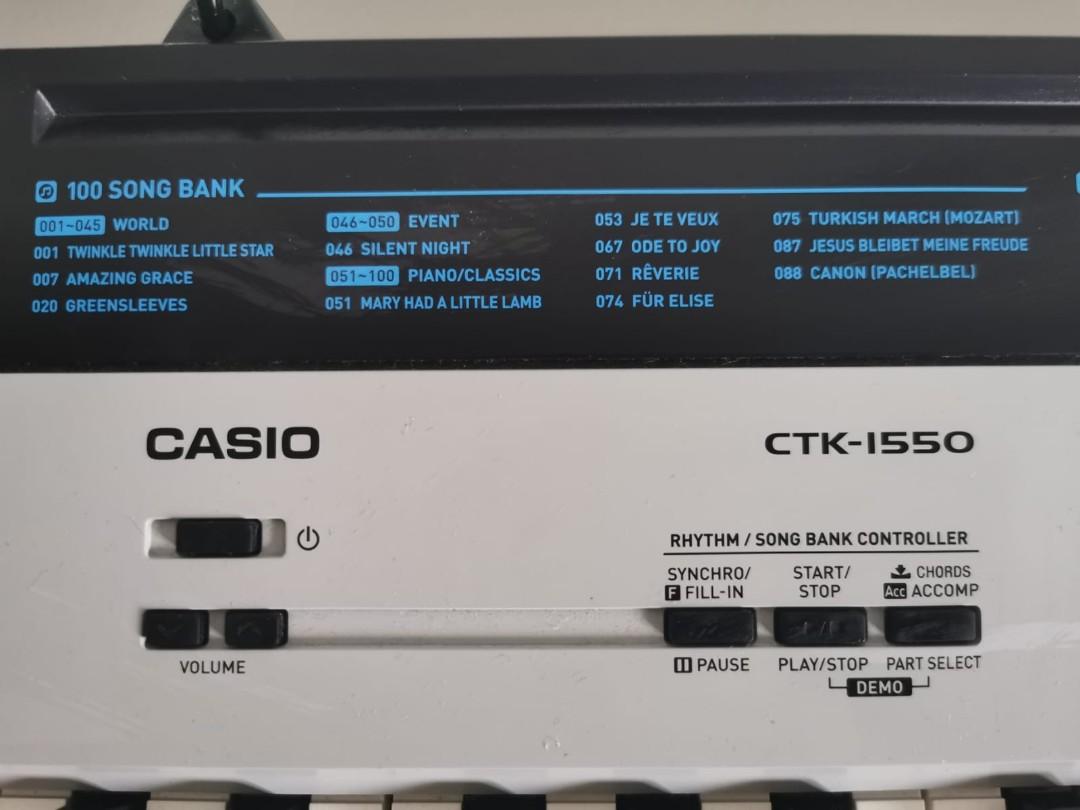 Casio beginner keyboard, Hobbies & Toys, Music & Media, Musical ...