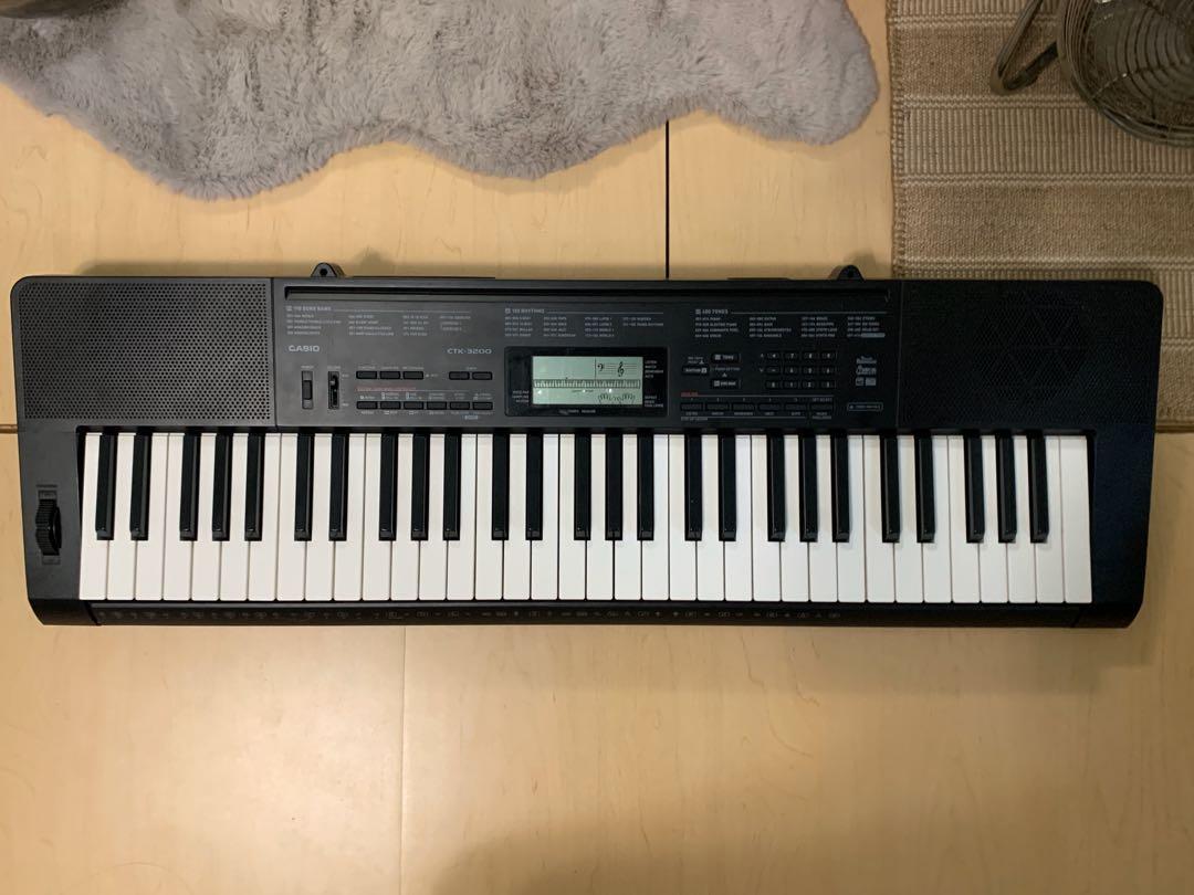 Casio CTK 3200 Piano Keyboard 61 Keys, Hobbies & Toys, Music & Media ...