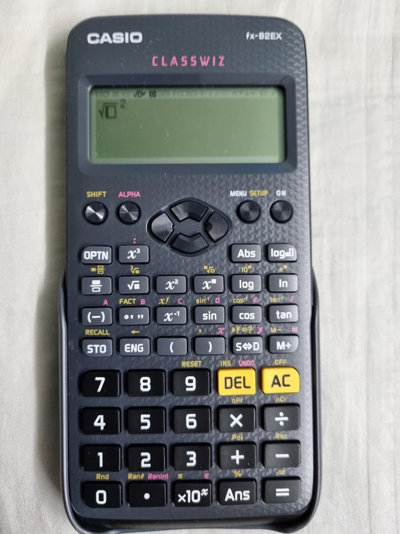 Casio FX 82EX scientific calculator, Mobile Phones & Gadgets, Wearables & Smart Watches on Carousell