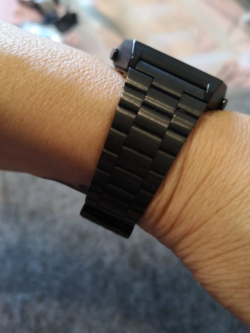 Casio matt black digital watch, Women's Fashion, Watches & Accessories ...
