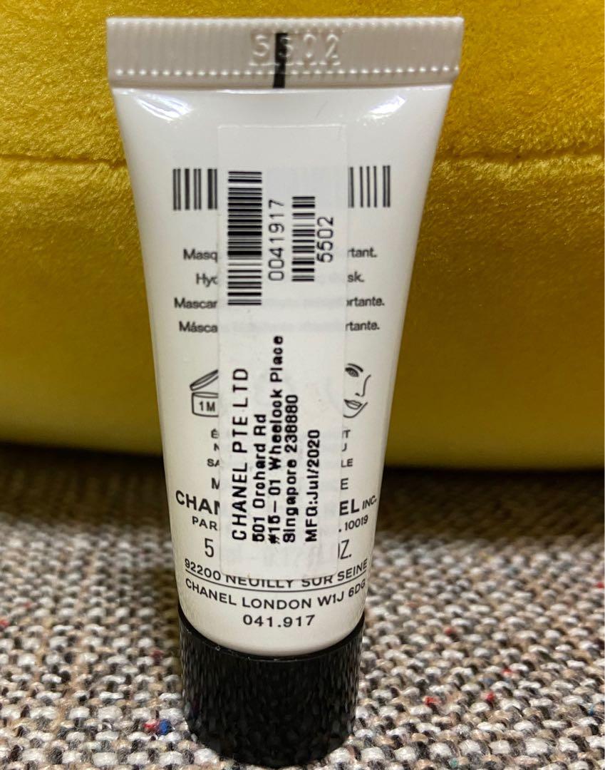 CHANEL hydra beauty camella repair mask sample, Beauty & Personal Care ...
