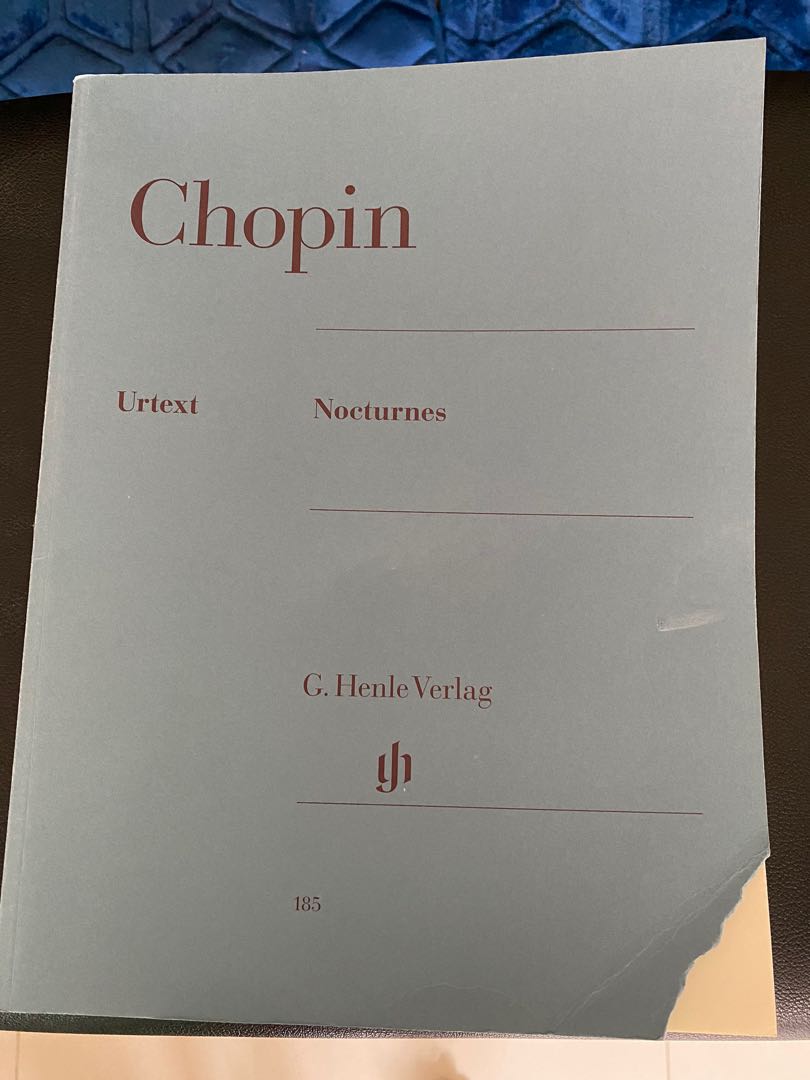 Chopin Nocturnes (Henle), Hobbies & Toys, Music & Media, CDs & DVDs on ...