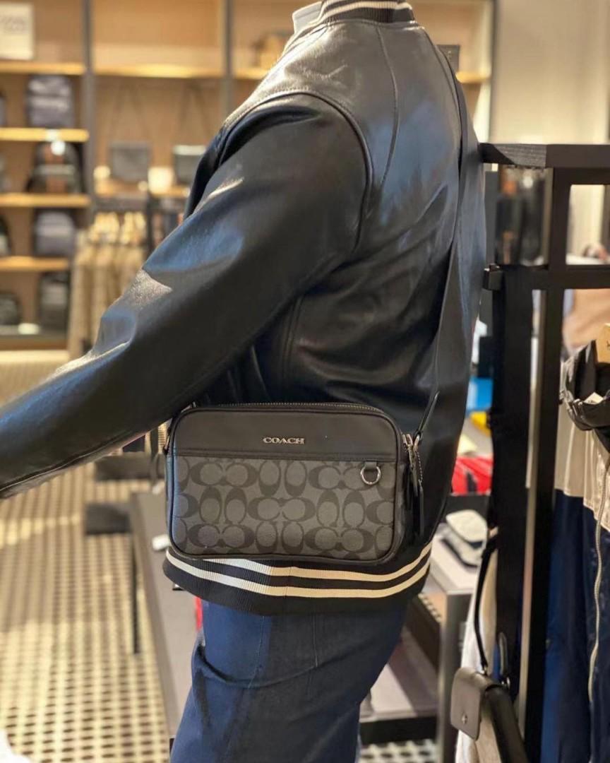 Coach men bag, Barang Mewah, Tas & Dompet di Carousell