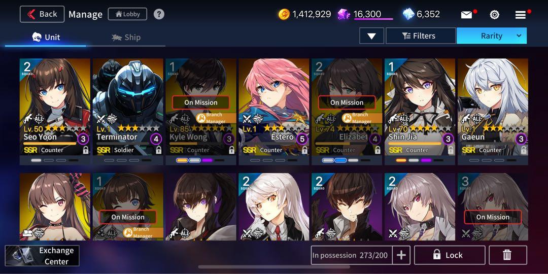 counter side mid tier account lv 30, Video Gaming, Gaming Accessories ...