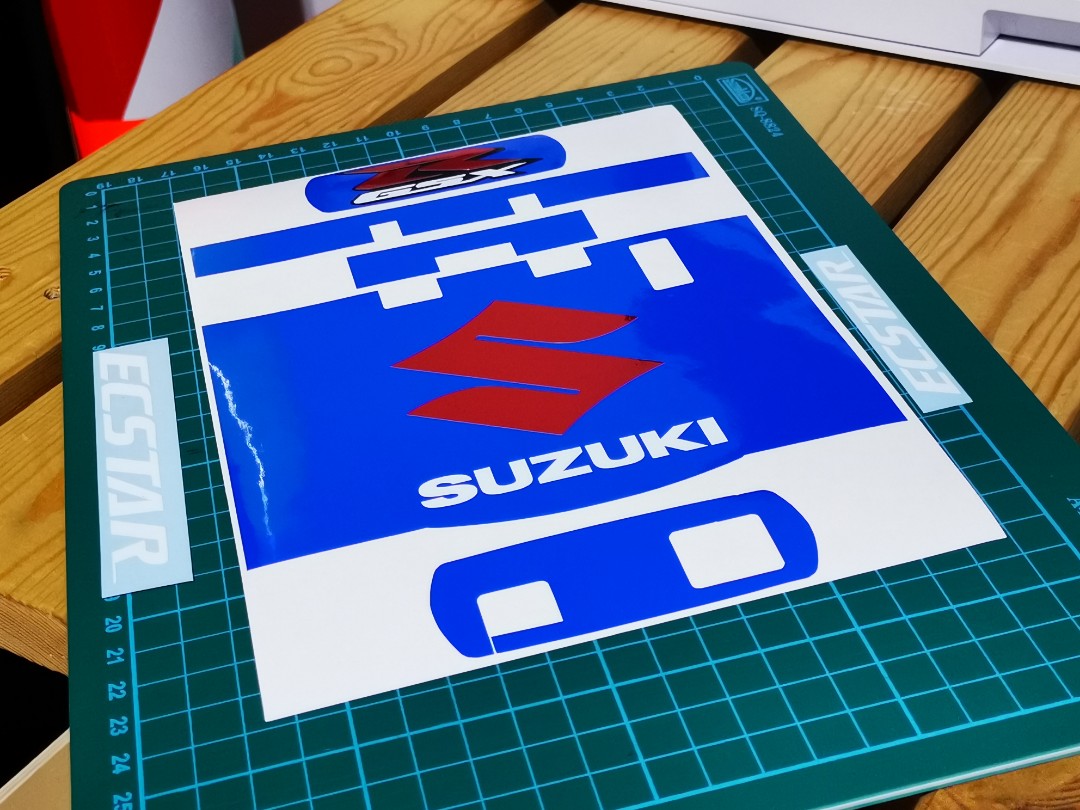 Customer Order: IU Unit Vinyl Decal Die-Cut Custom Design, Motorcycles ...