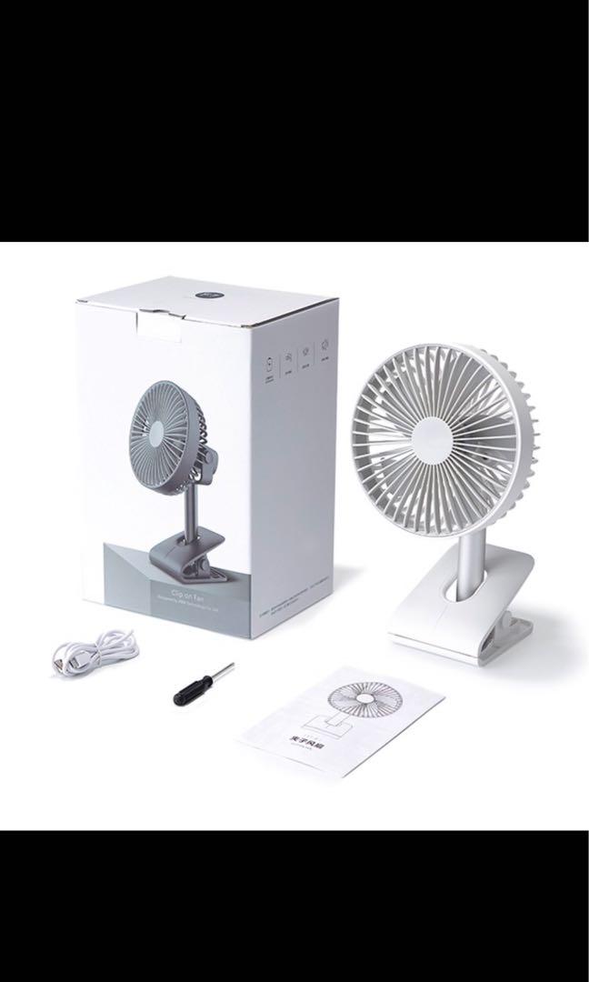 Desk fan with clamp, Furniture & Home Living, Lighting & Fans, Fans on ...