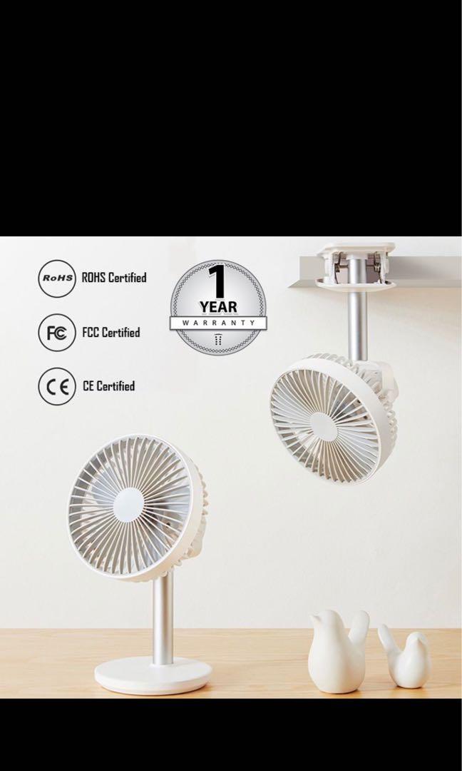 Desk fan with clamp, Furniture & Home Living, Lighting & Fans, Fans on ...