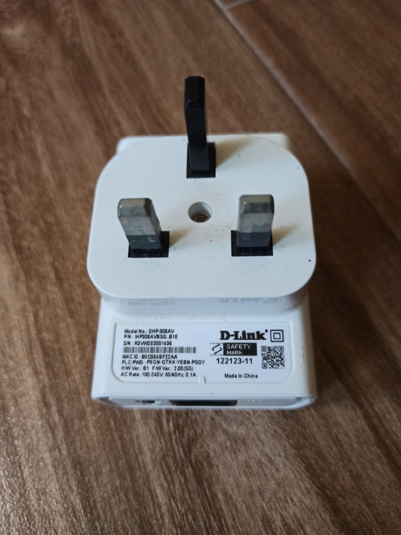 DLink network homeplug adapter, Computers & Tech, Parts & Accessories ...