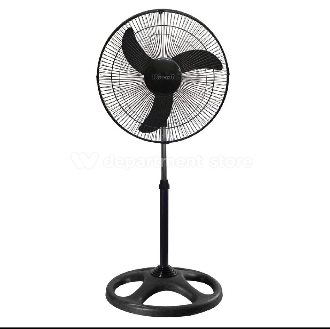 Dowell Stand Electric fan 16 inches 3 blades 60 watts, Furniture & Home ...