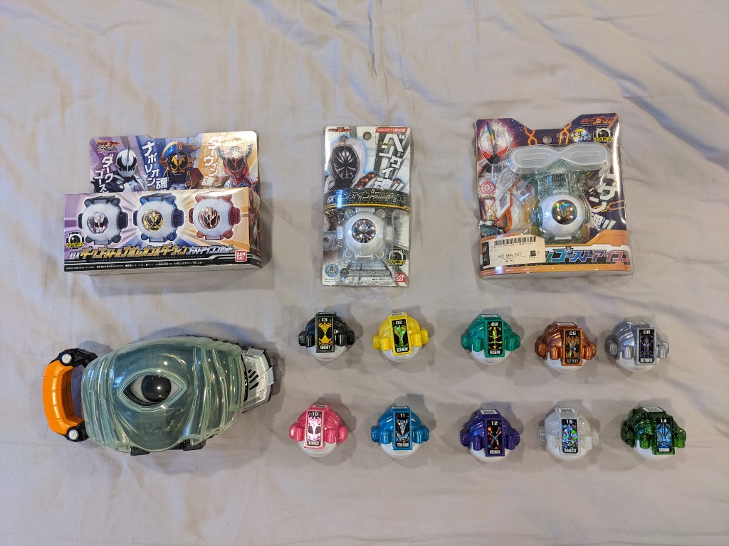 DX Kamen Rider Ghost Driver + Eyecon Set, Hobbies & Toys, Toys & Games on Carousell
