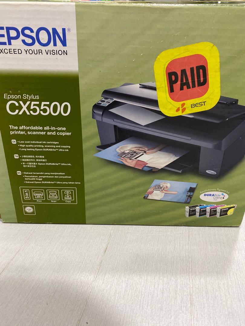 Epson printer cx5500, Computers & Tech, Printers, Scanners & Copiers on ...