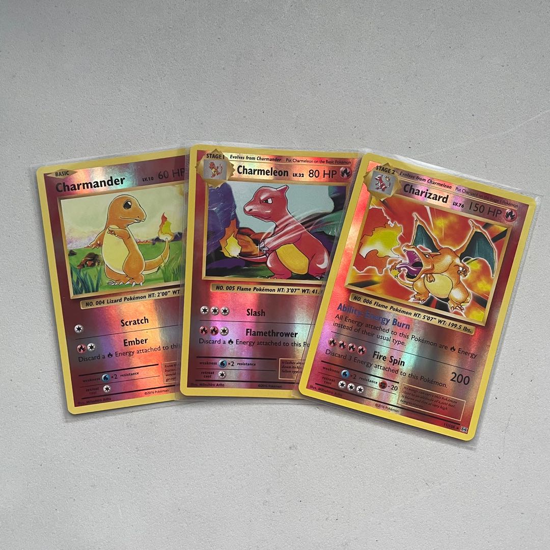 Evolutions Charizard Trio Set, Hobbies & Toys, Toys & Games on Carousell