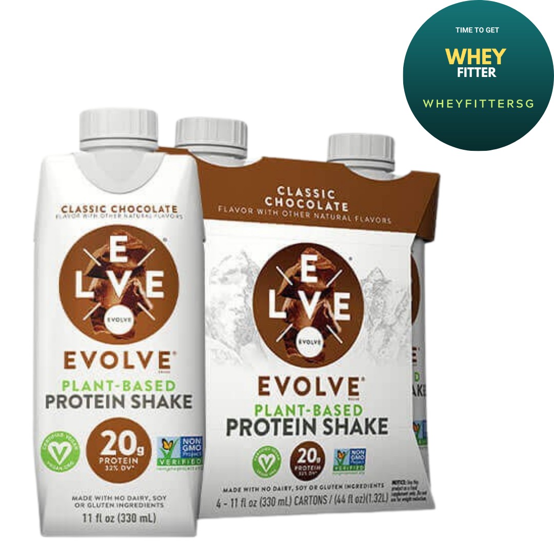 [SUPER CLEARANCE] Evolve Plant based Protein RTD shake, Health ...