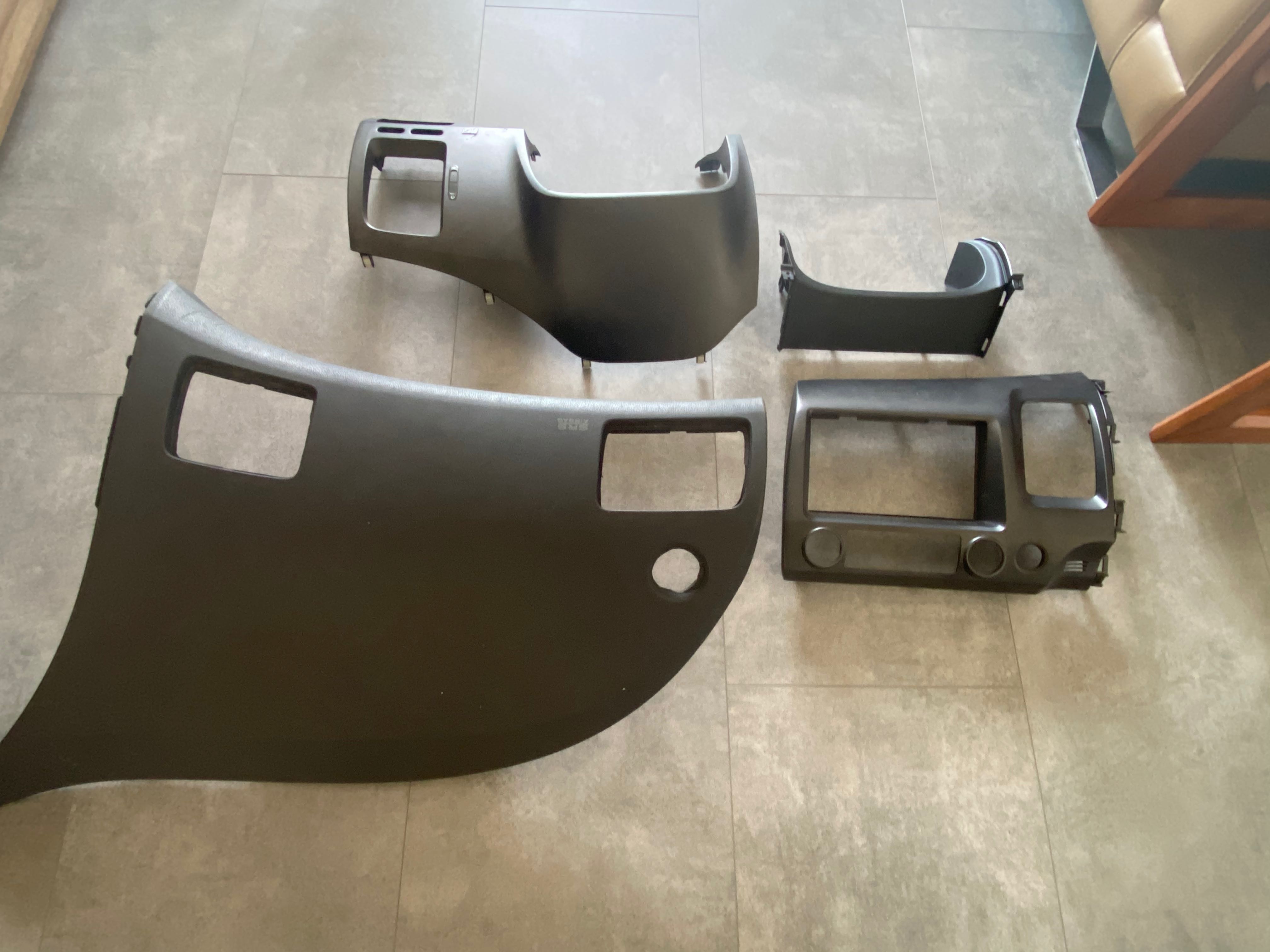 FD2R Panels Honda civic fd type R Passenger Airbag radio din, Car ...