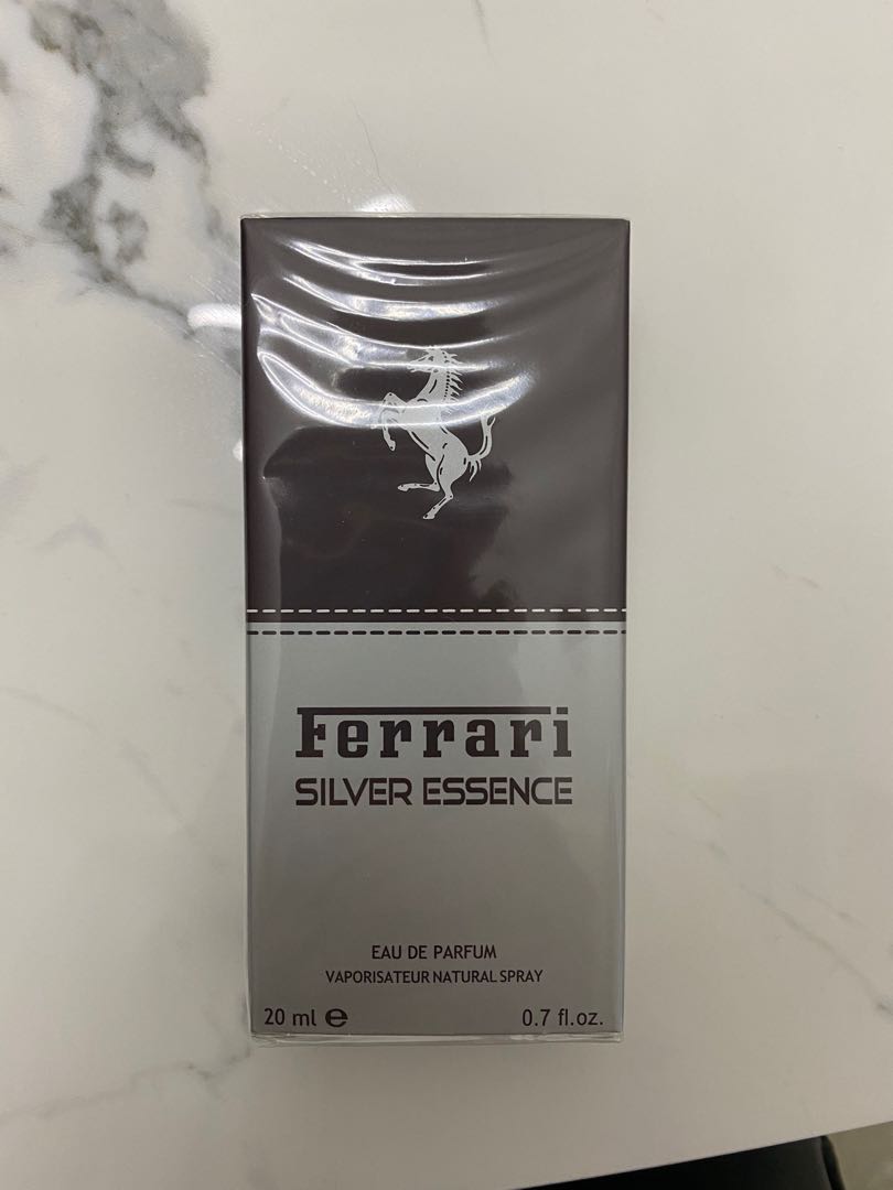 Ferrari Silver Essence Perfume, Beauty & Personal Care, Fragrance ...