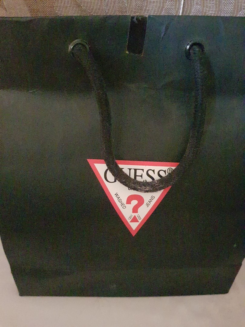 GUESS paperbag, Everything Else, Others on Carousell