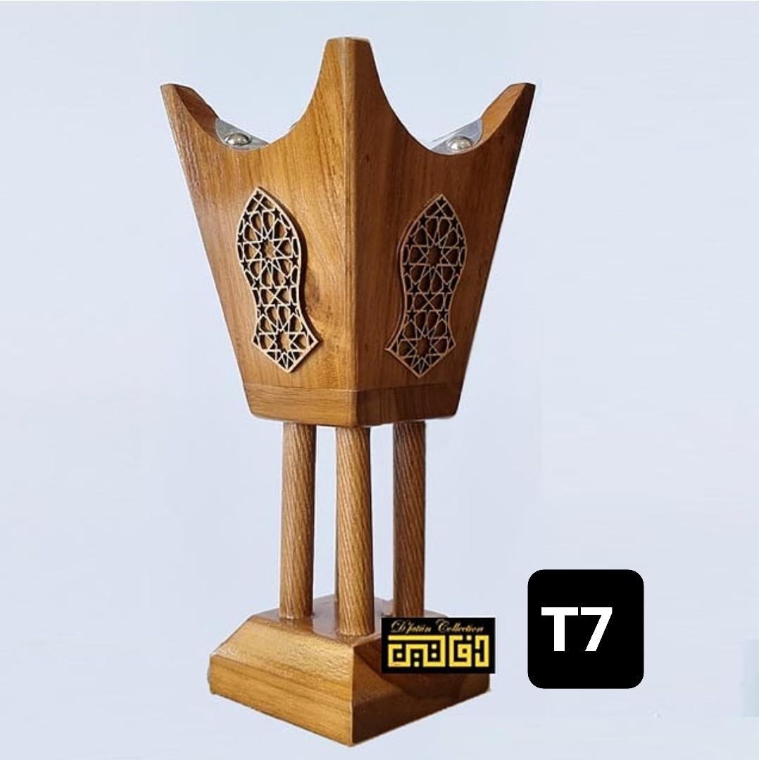 Handcrafted Teakwood Mabkhara Bukhoor Burner www.dfatiin.sg, Furniture ...