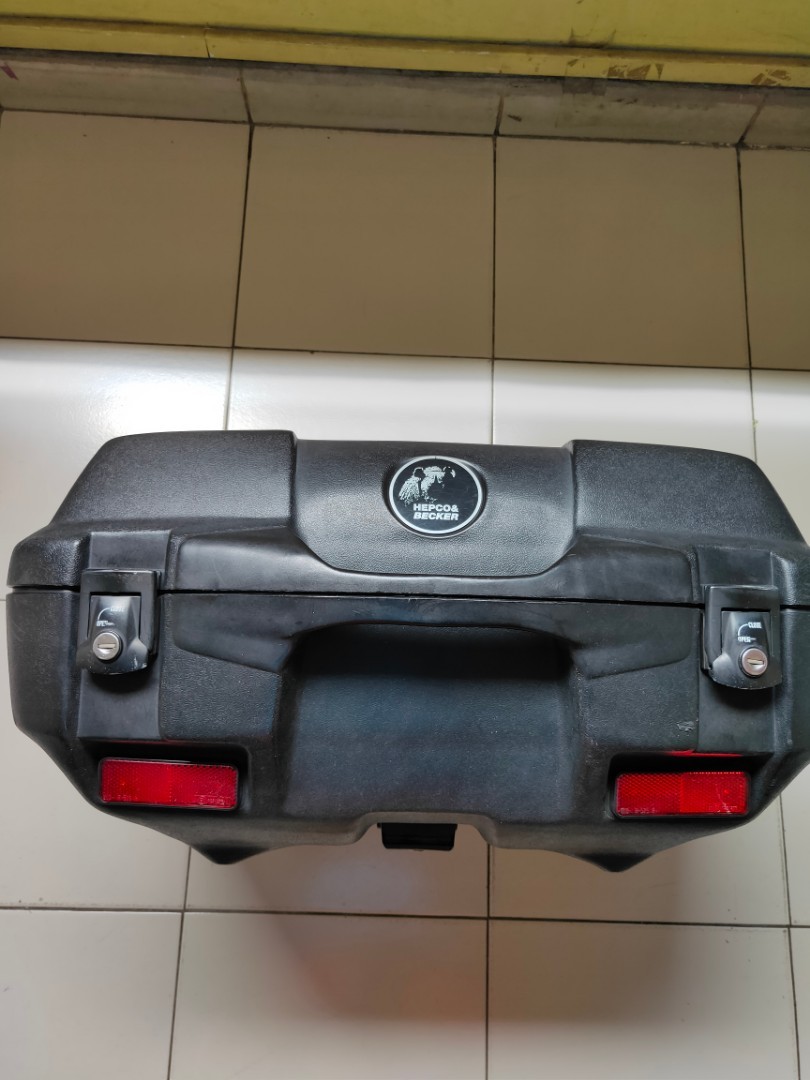 Hepco Becker top box, Motorcycles, Motorcycle Accessories on Carousell