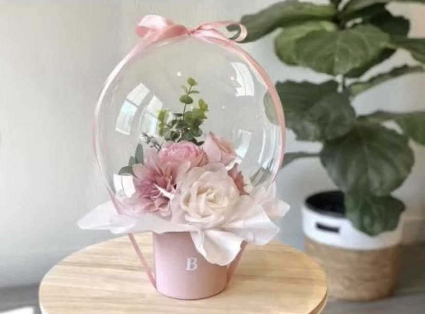 [FLOWERS OOS] Hot air Bobo flower balloon, Hobbies & Toys, Stationery ...